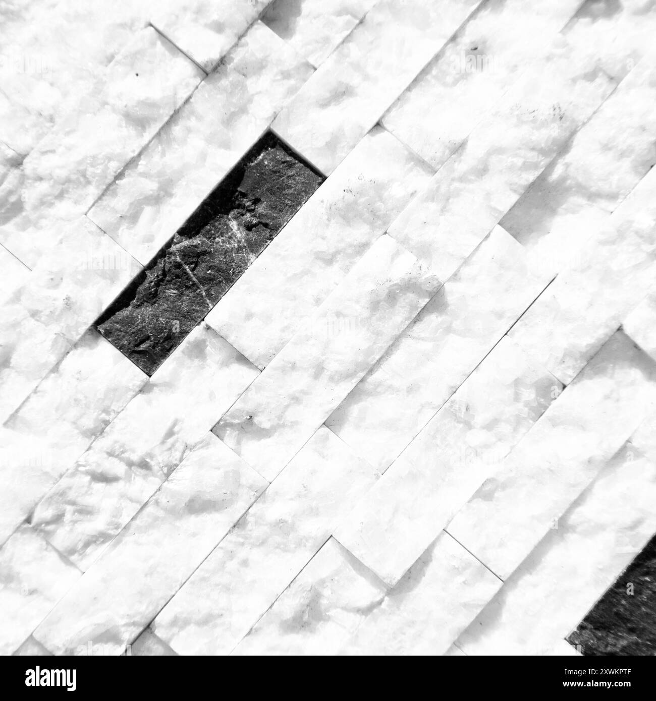Rectangular cut out black white an grey organic marble wall texture ...