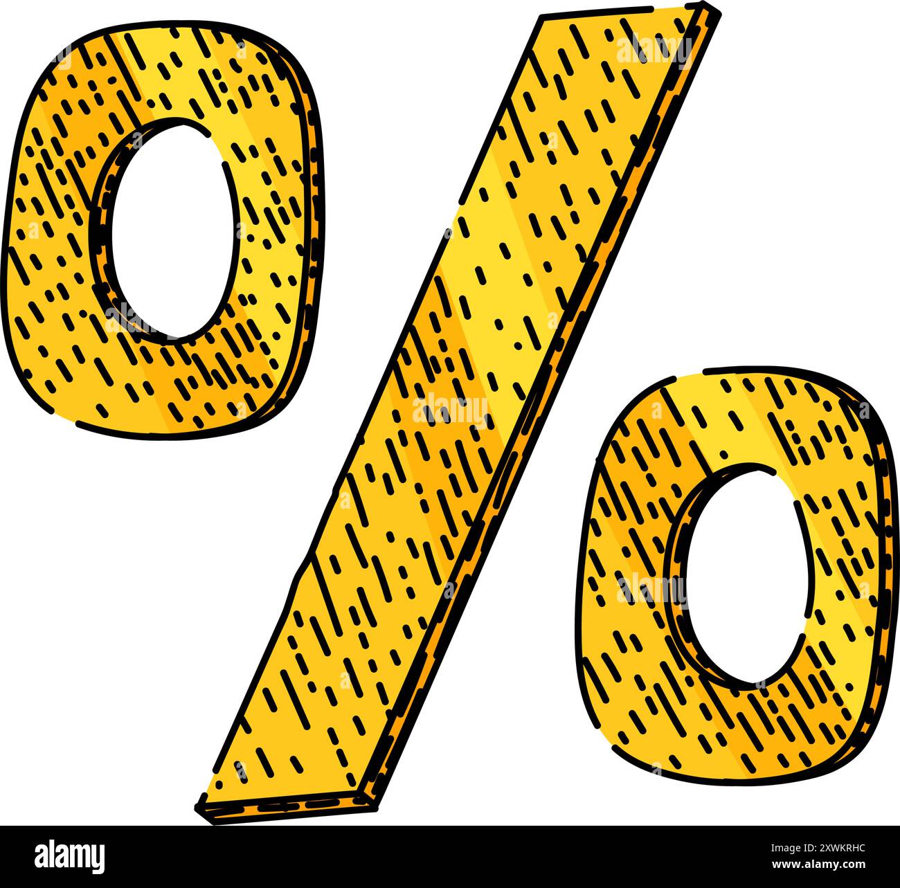statistics percentage sign sketch hand drawn vector Stock Vector Image & Art - Alamy