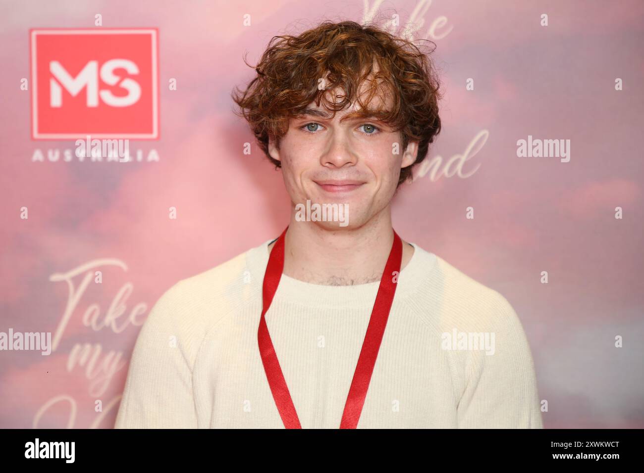 Sydney, Australia. 20th August 2024. Jeremy Blewitt on the red carpet ...