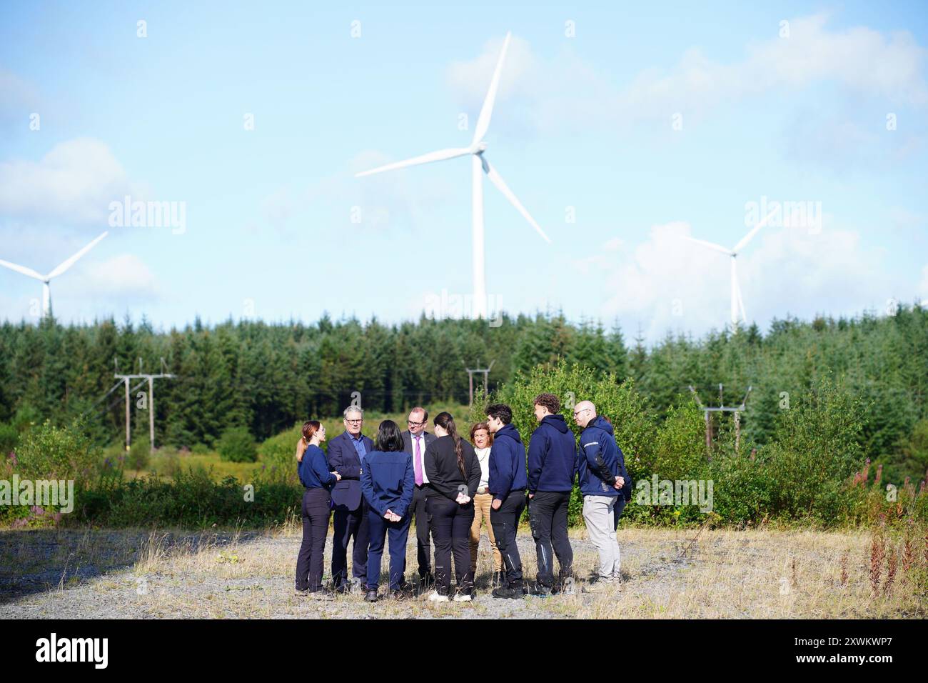 Prime Minister Sir Keir Starmer and First Minister of Wales Eluned ...