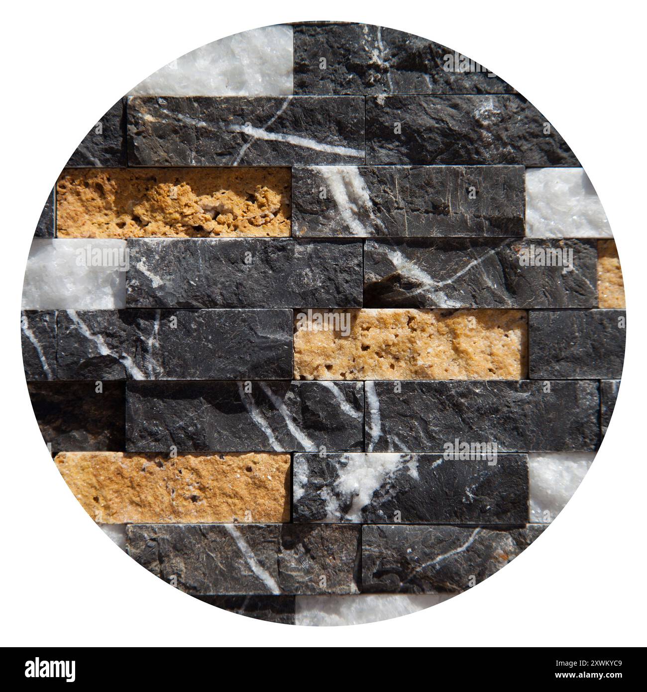 Rectangular cut out black white an beige organic marble wall texture ...