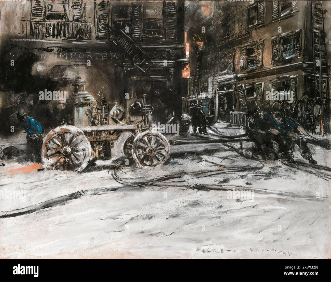 Scene fire hi-res stock photography and images - Alamy