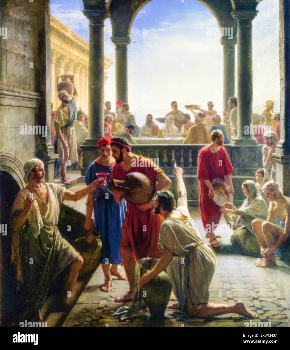 Was jesus baptized before the wedding at cana | Beachweddingtips.com