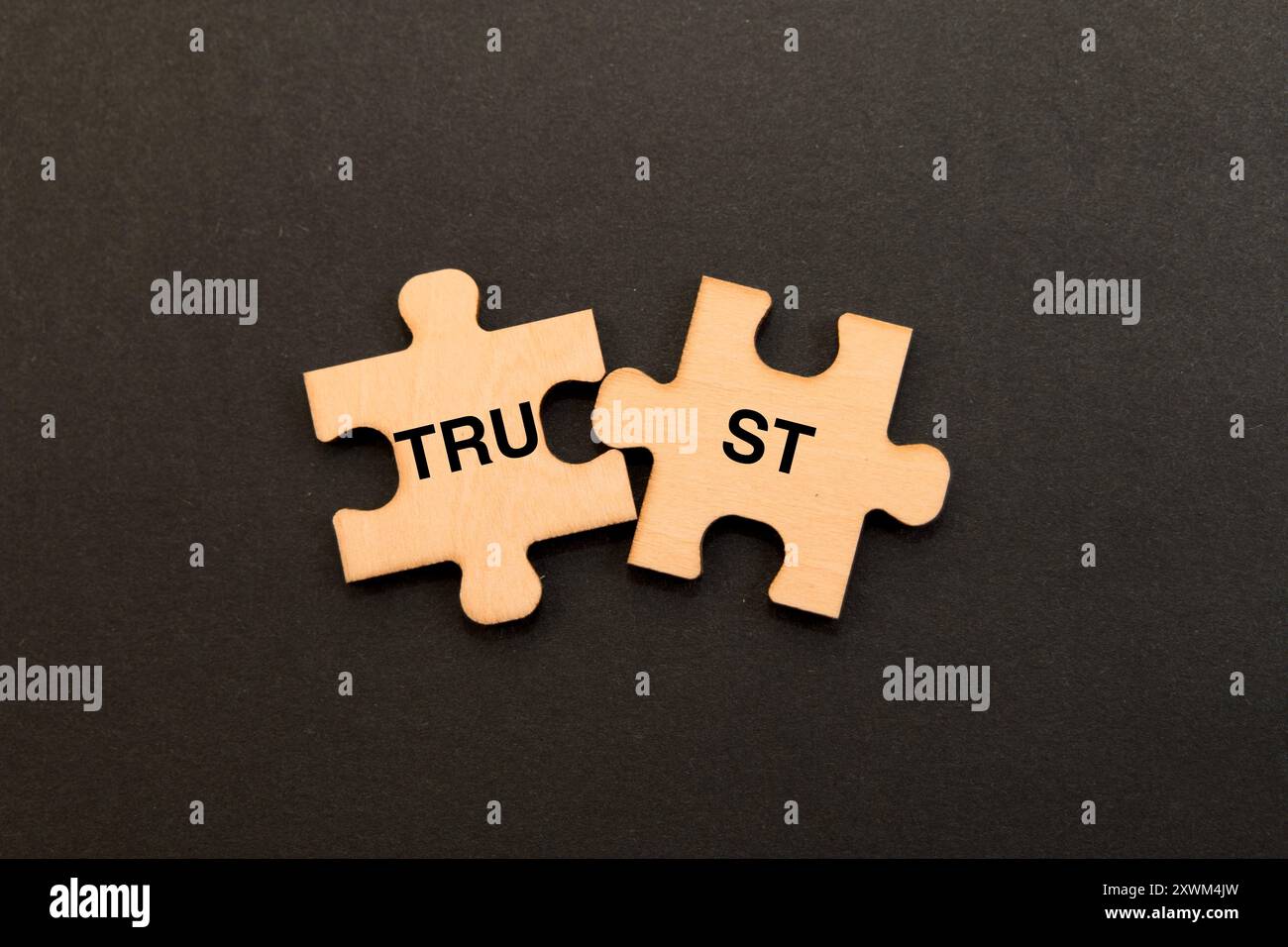 Puzzle pieces word faith hi-res stock photography and images - Alamy