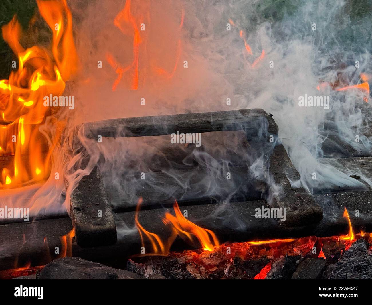 Slow motion video rising fire hi-res stock photography and images - Alamy