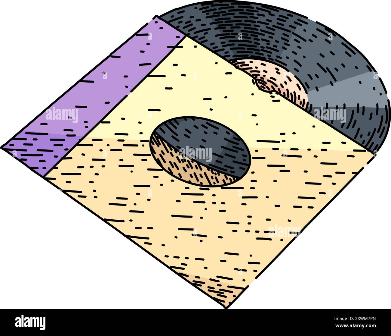 Record phonograph needle stylus Stock Vector Images - Alamy