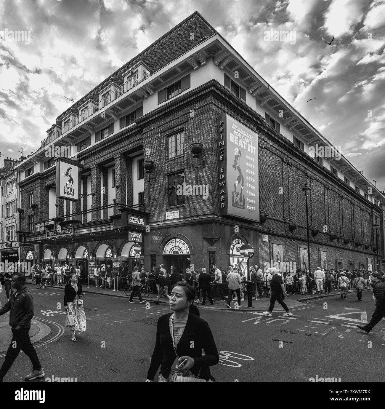 West end music theatre Black and White Stock Photos & Images - Alamy