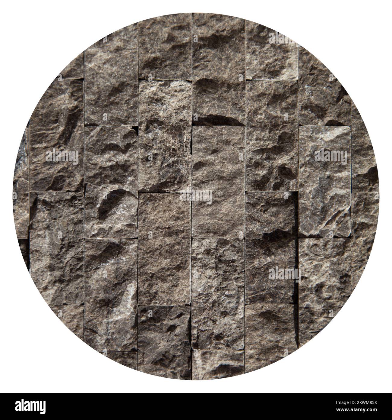 Grey limestone wall Cut Out Stock Images & Pictures - Alamy