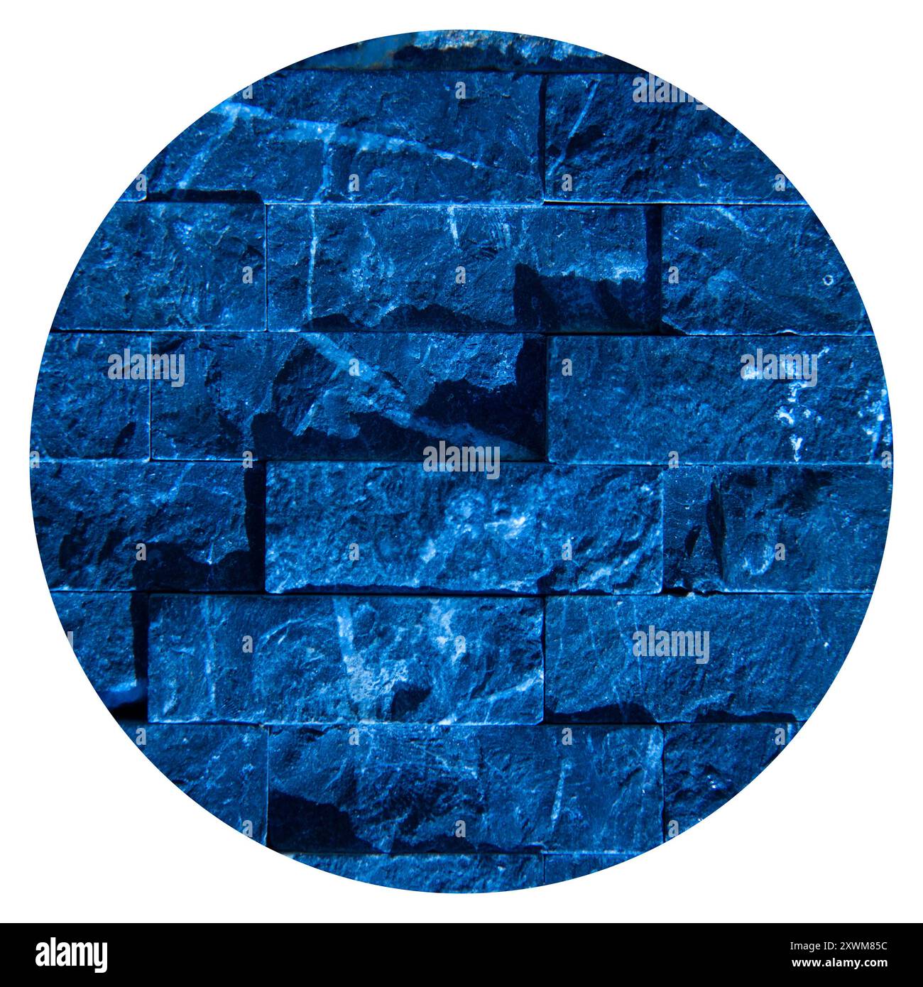 Blue marble structure Cut Out Stock Images & Pictures - Alamy