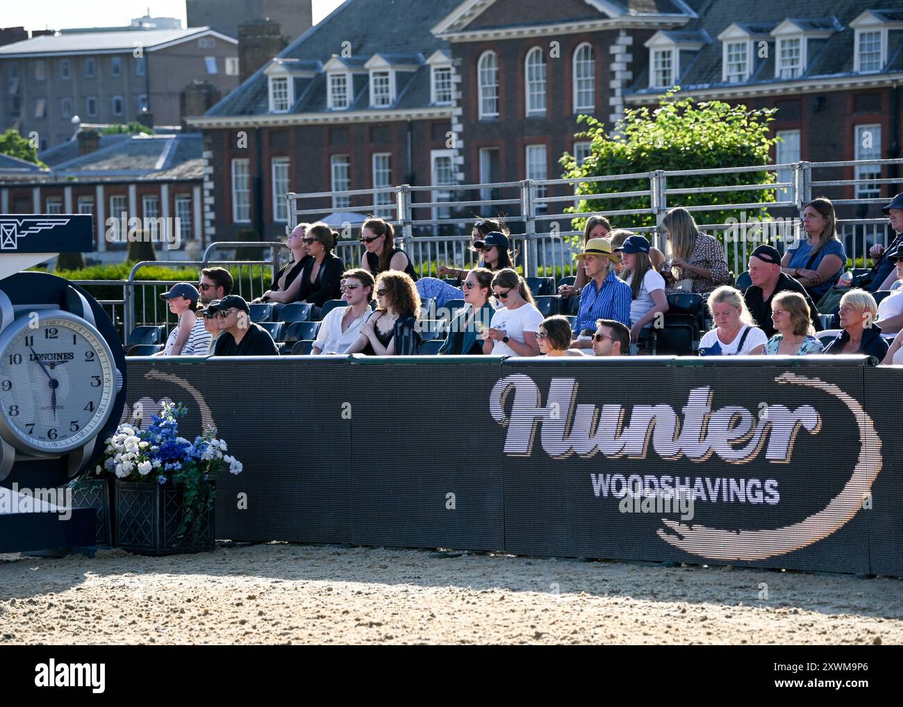 LONDON, ENGLAND: 16th August 2024: Donald Whitaker a rider who ...