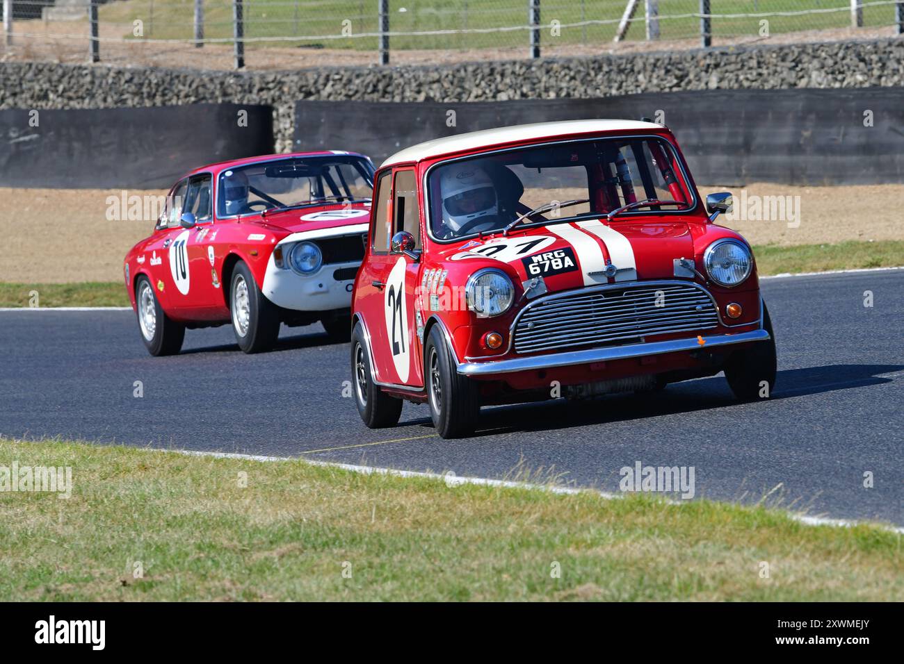 Richard Colburn, Morris Mini Cooper S, Festival Italia, HRDC Jack Sears ...