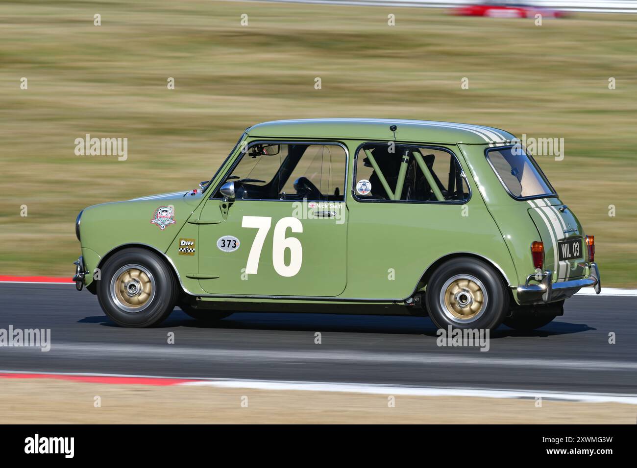 Nick Swift, Morris Cooper S, Festival Italia, HRDC Jack Sears Trophy ...