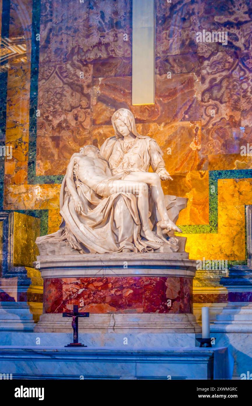 VATICAN CITY - JANUARY 13, 2019: Our Lady of Piety (Madonna della Pieta ...