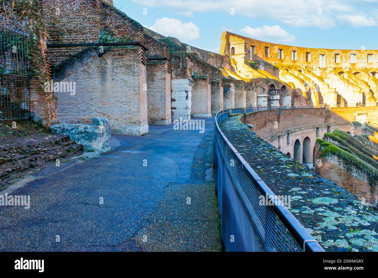 Walk among the ruins of the most largest and beautiful ancient arenas ...