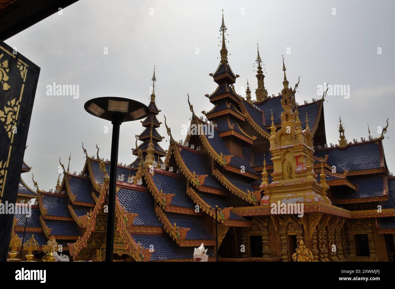 Wat Phiphat Mongkhon, Thung Saliam, Thung Saliam District, Sukhothai, Thailand, Asia Stock Photo ...