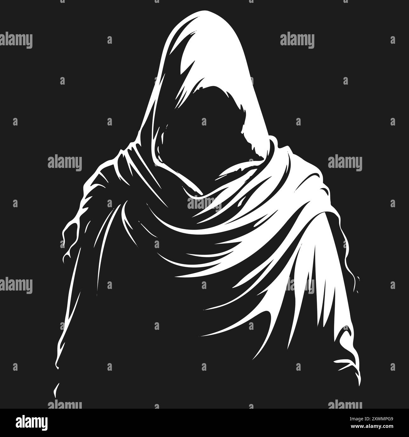 Faceless figure Black and White Stock Photos & Images - Alamy