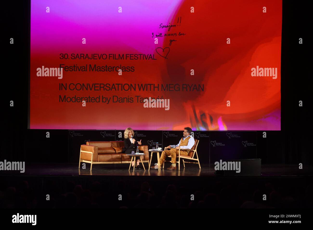 Sarajevo, BiH, 200824. Hollywood actress Meg Ryan held the masterclass ...