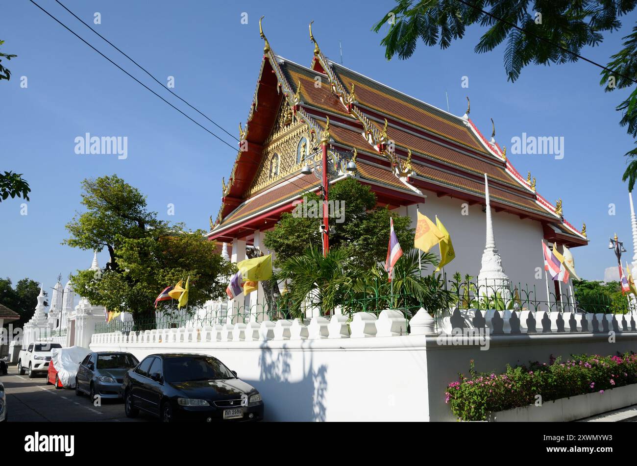Wat Thong Noppakhun, Bangkok, Thailand, Asia Stock Photo - Alamy