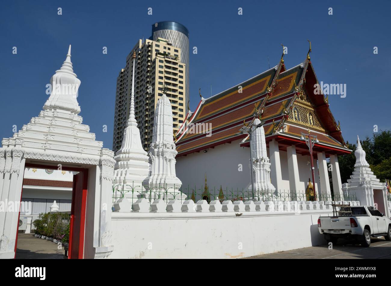 Wat Thong Noppakhun, Bangkok, Thailand, Asia Stock Photo - Alamy