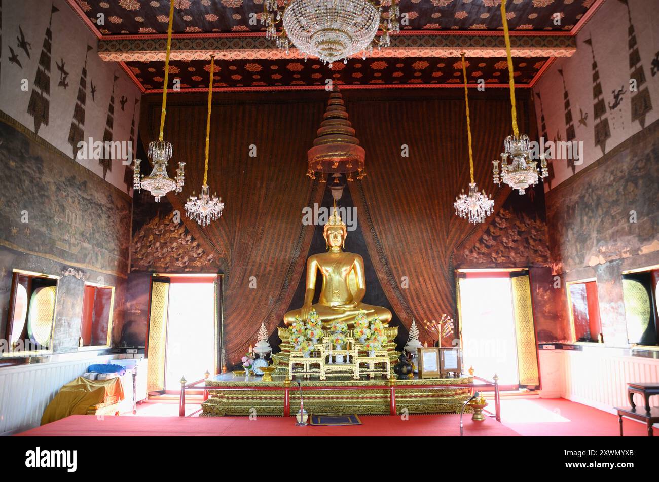 Wat Thong Noppakhun, Bangkok, Thailand, Asia Stock Photo - Alamy