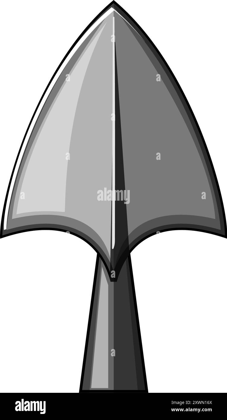 artifact arrowhead cartoon vector illustration Stock Vector Image & Art ...