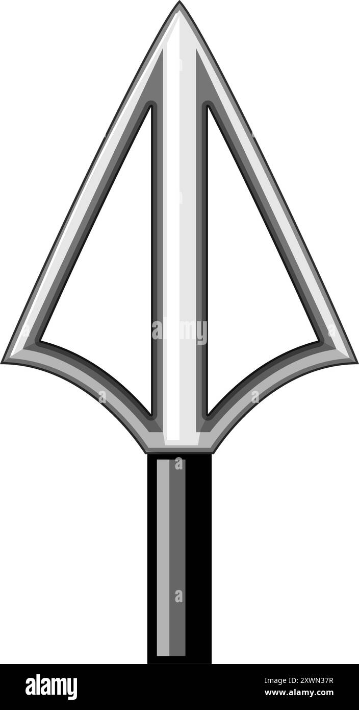 weapon arrowhead cartoon vector illustration Stock Vector Image & Art ...