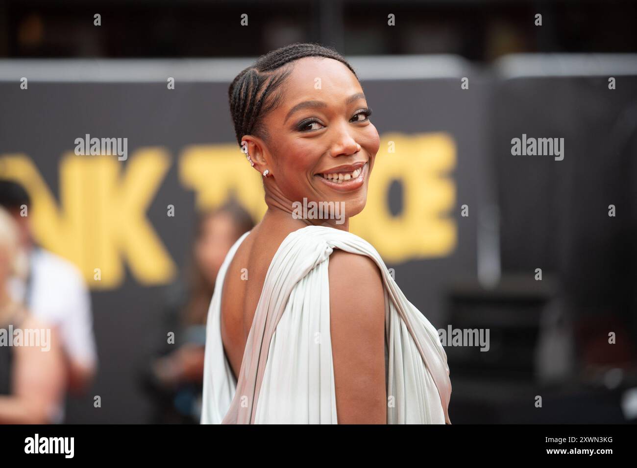London, UK. 19 Aug, 2024. Pictured: Naomi Ackie attends The European ...