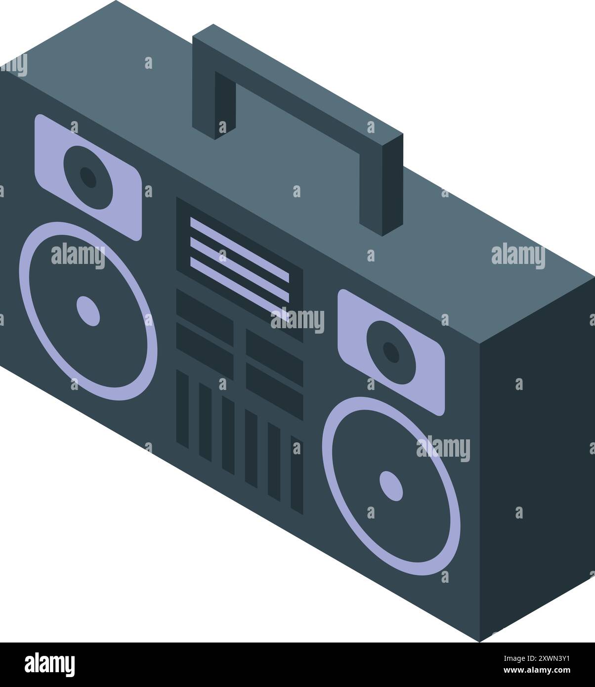 Vintage boombox is playing music hi-res stock photography and images ...