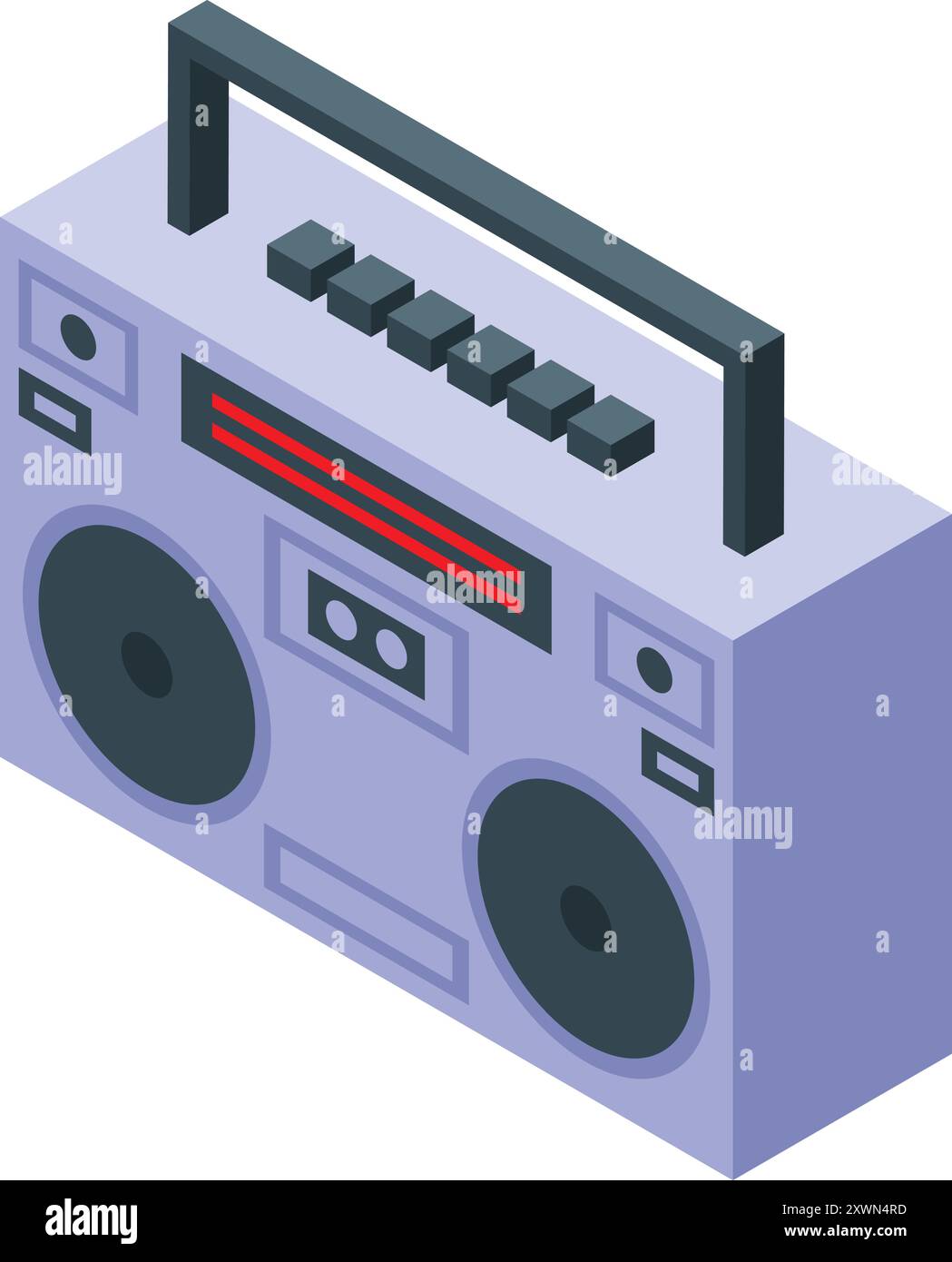 Vintage boombox is playing music hi-res stock photography and images ...