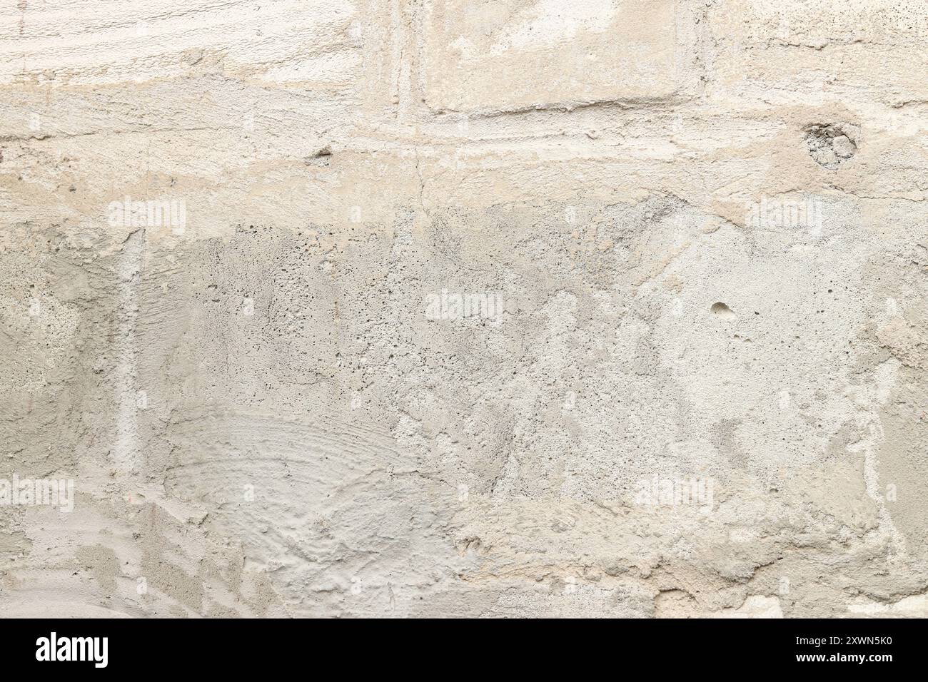Texture of a wall with putty, concrete. Background of the exterior wall ...