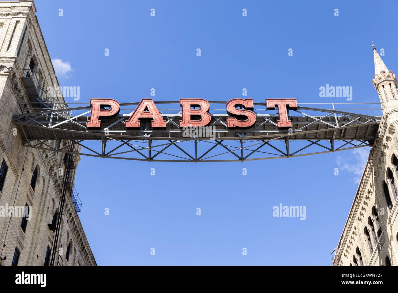 The historic Pabst Brewery has been in Milwaukee since 1844. This ...