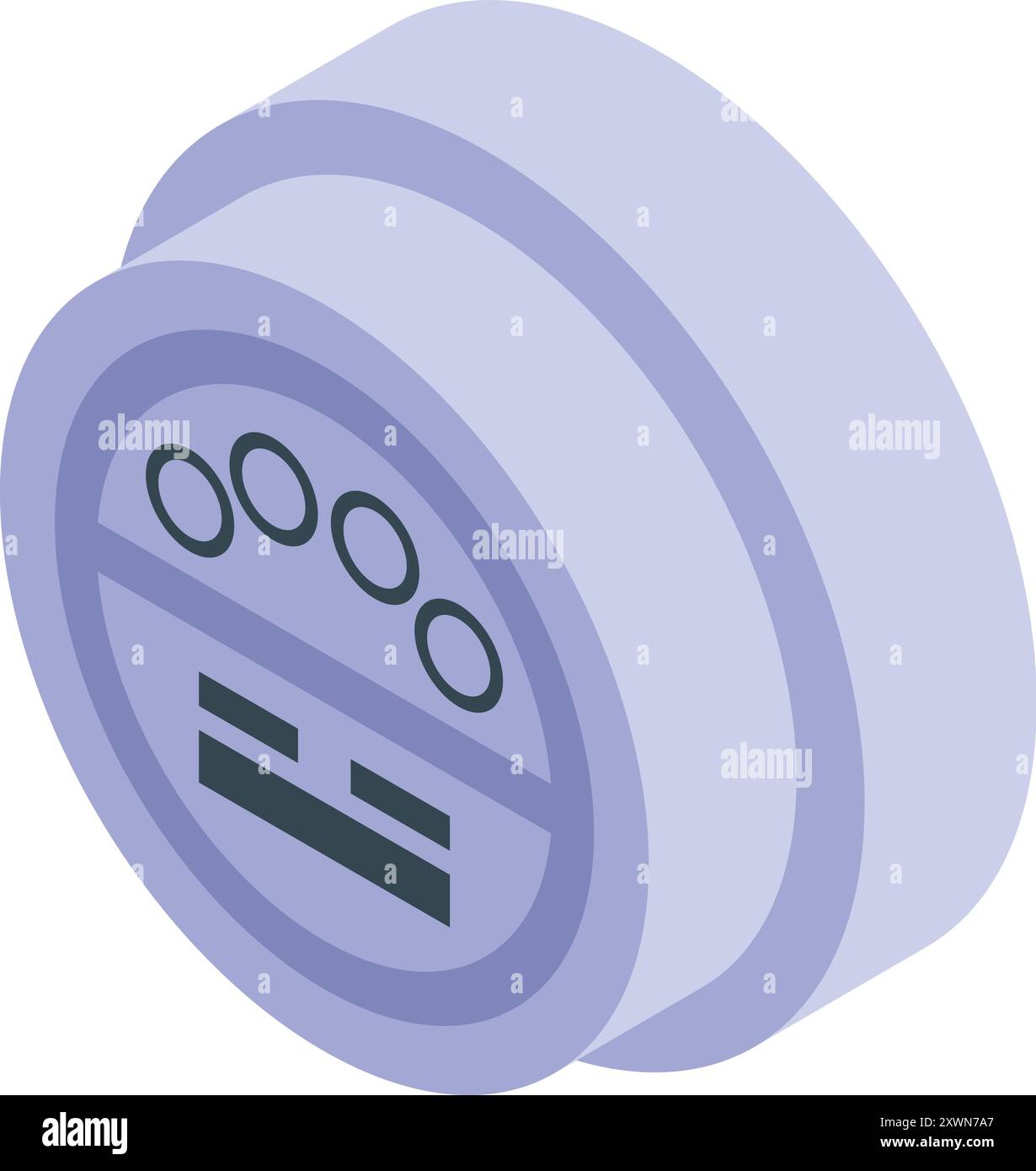 Electric meter is tracking energy consumption data Stock Vector Image ...