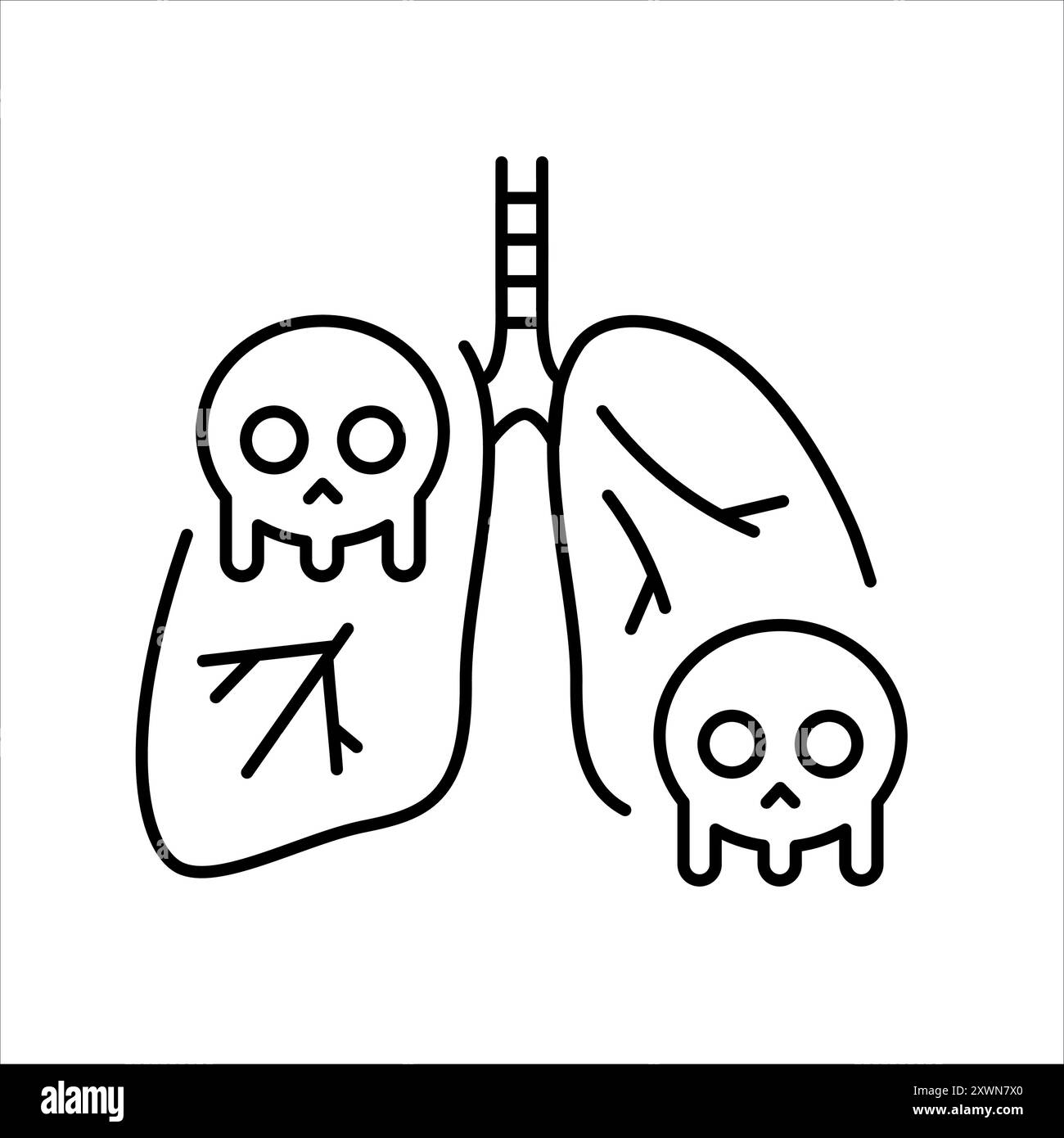 Toxic Gases line color icon. Household injuries sign for web page ...