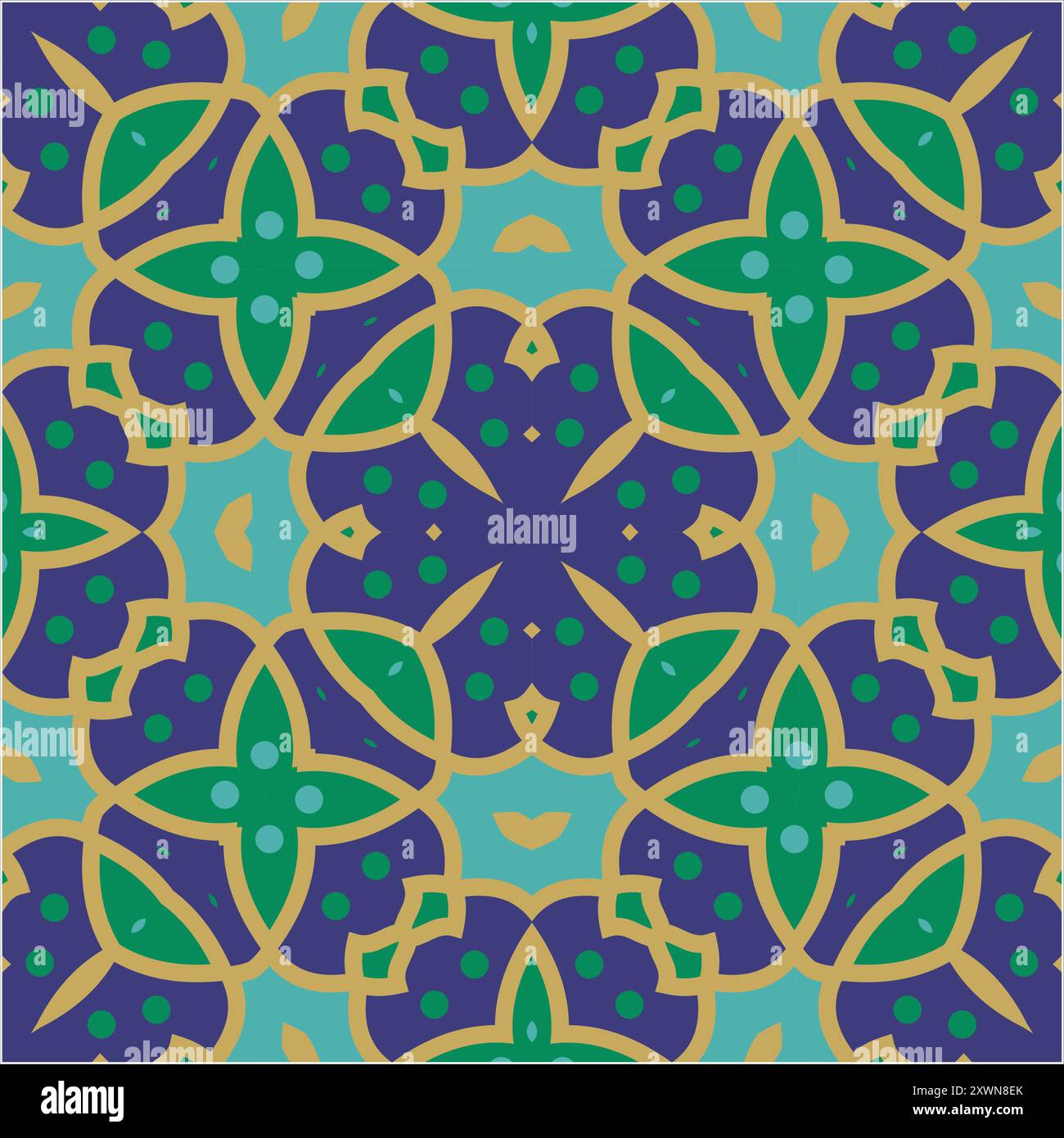 Seamless Pattern Geometric Texture Seamless Vector Background