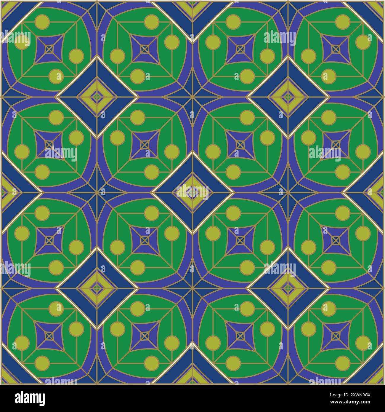 Seamless Pattern Geometric Texture Seamless Vector Background