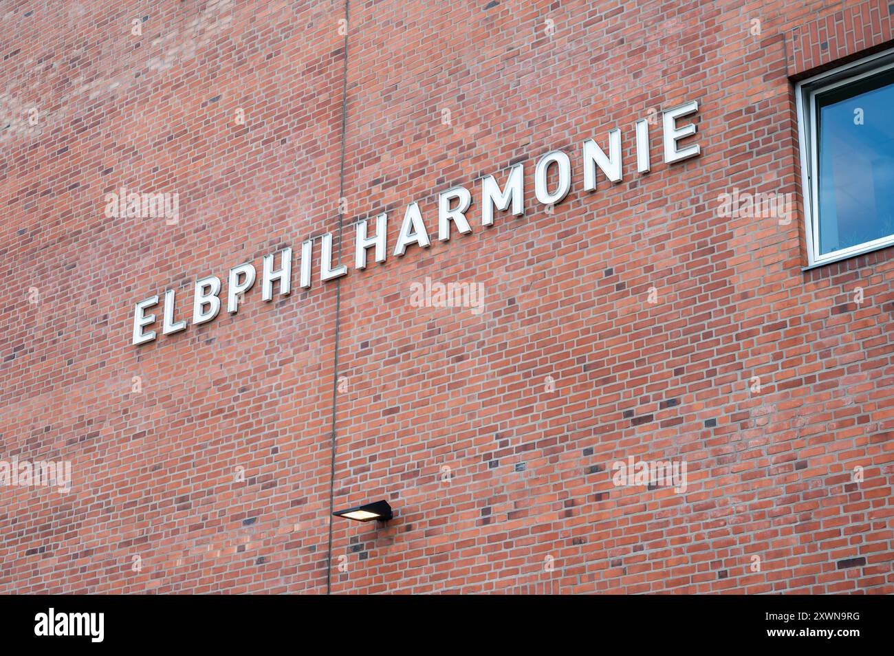 Hamburg, Germany, July 18, 2024 - Facade of the Elbphilharmonic, the ...