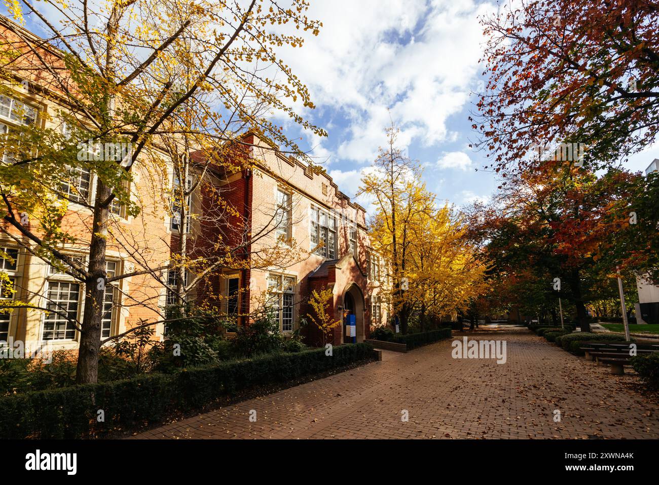 Melbourne University Campus Parkville Australia Stock Photo - Alamy