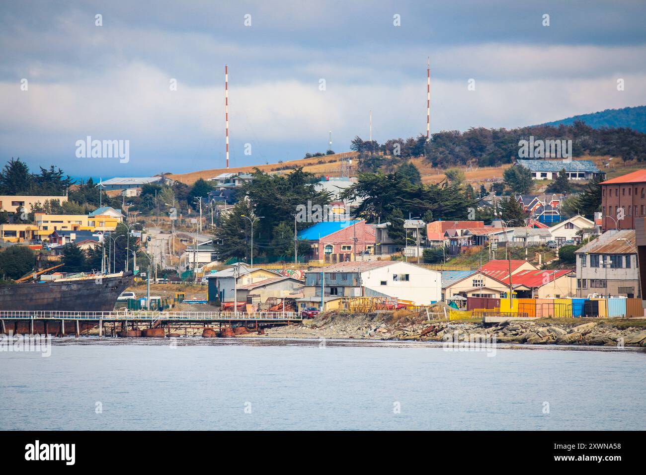Punta arenas street view hi-res stock photography and images - Alamy