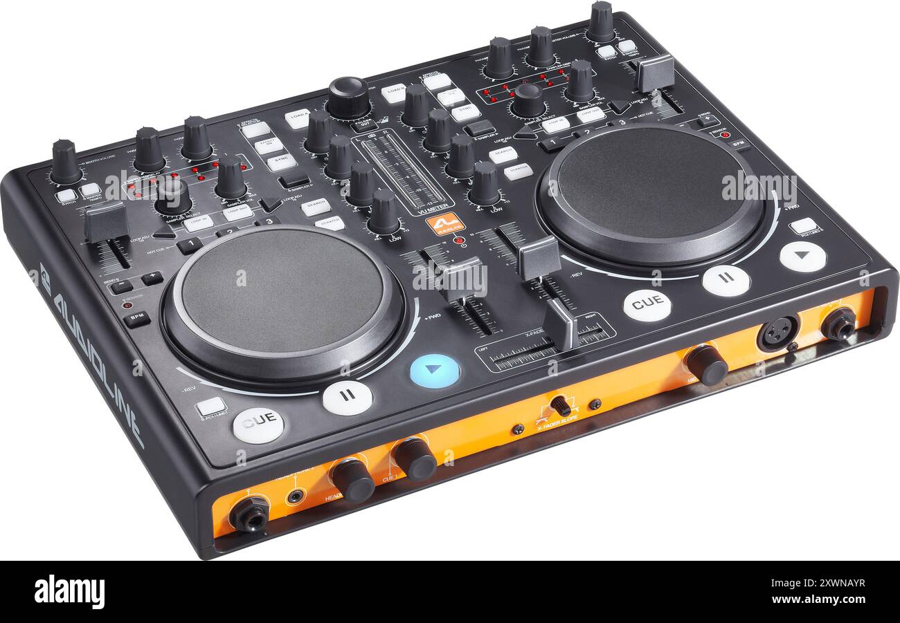 Sound fader board white background hi-res stock photography and images ...