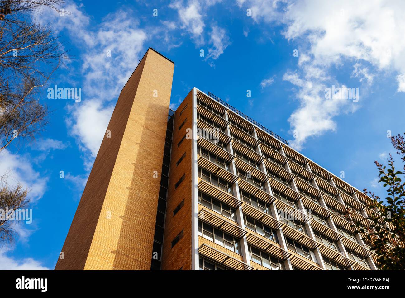 MELBOURNE, AUSTRALIA - MAY 05, 2024 - Redmond Barry Building and ...