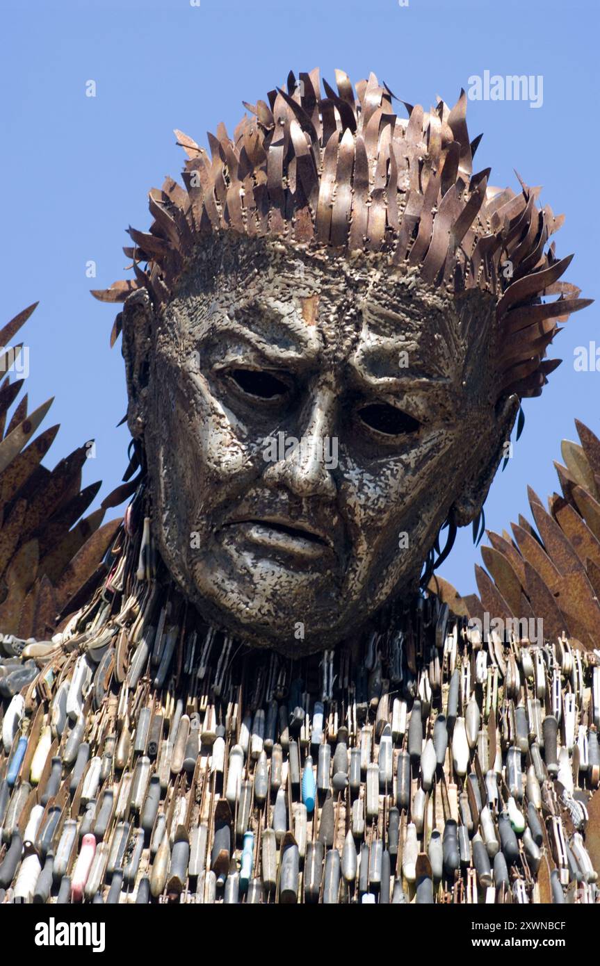 Knife Angel Sculpture Stock Photo - Alamy
