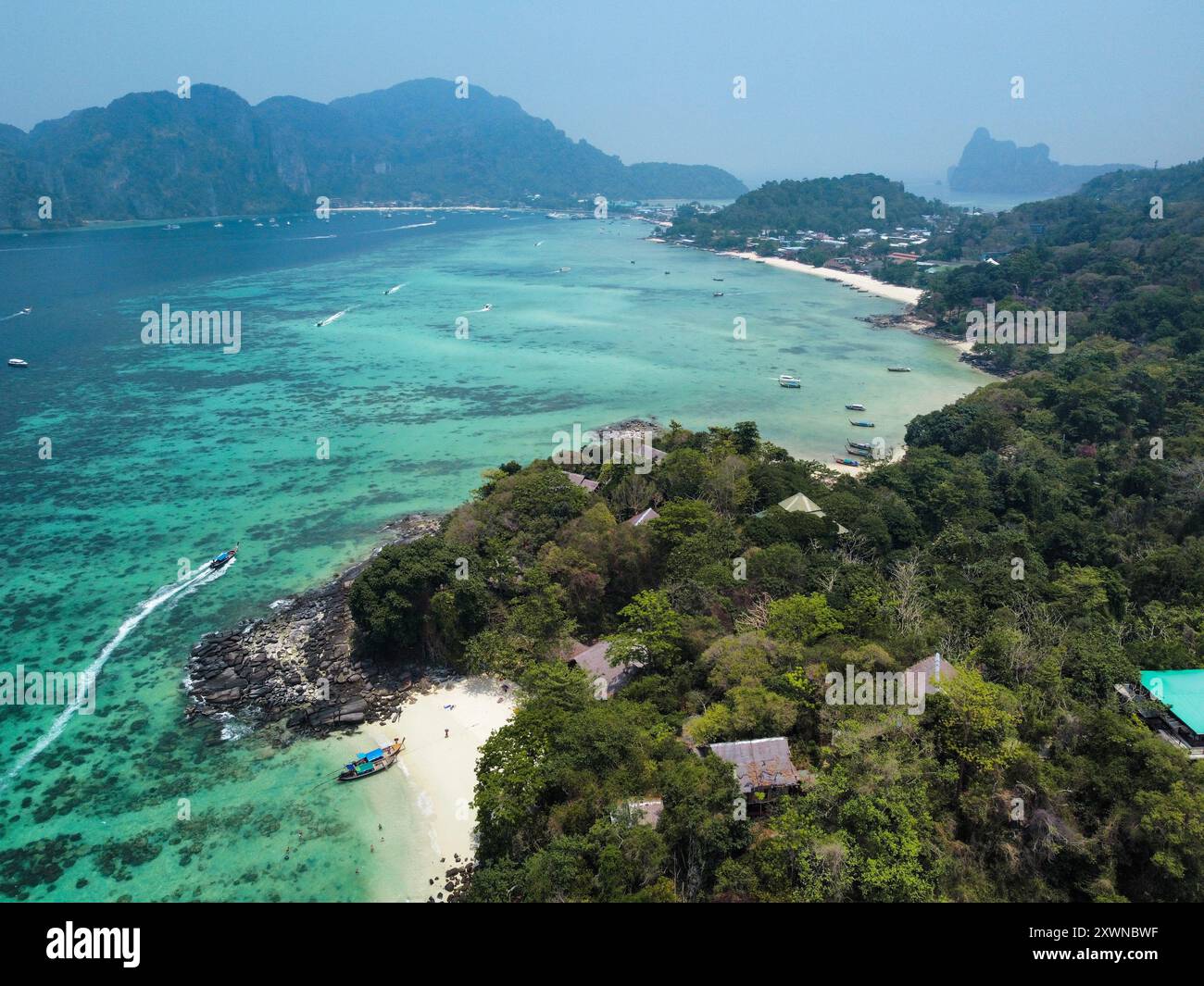 Aerial view phiphi don islands hi-res stock photography and images - Alamy