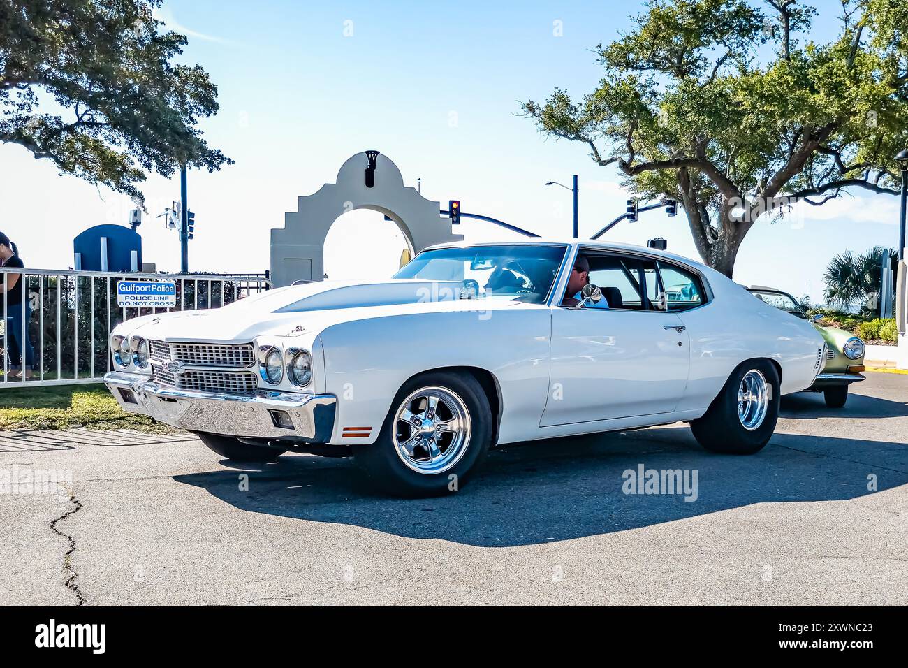 Gulfport, MS - October 02, 2023: High perspective front corner view of ...