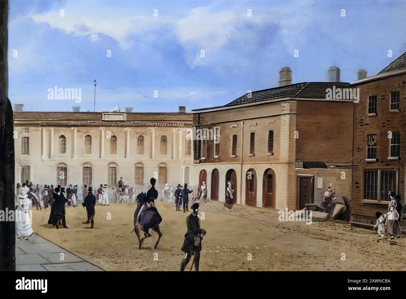 Commercial Buildings and Exchange, now known as The Assembly Rooms ...