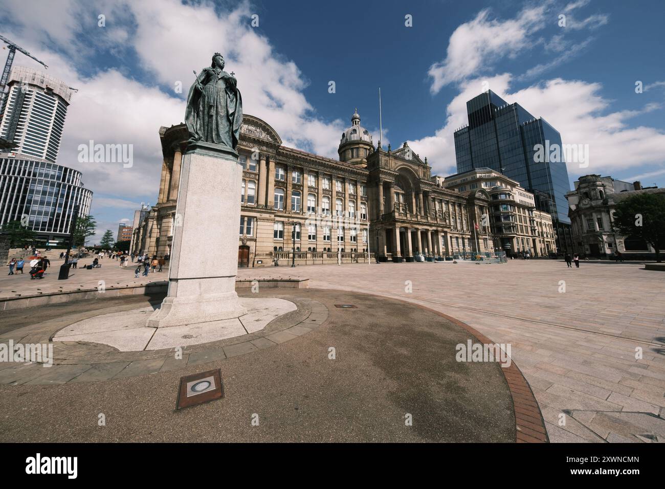 Victoria square birmingham tram hi-res stock photography and images - Alamy