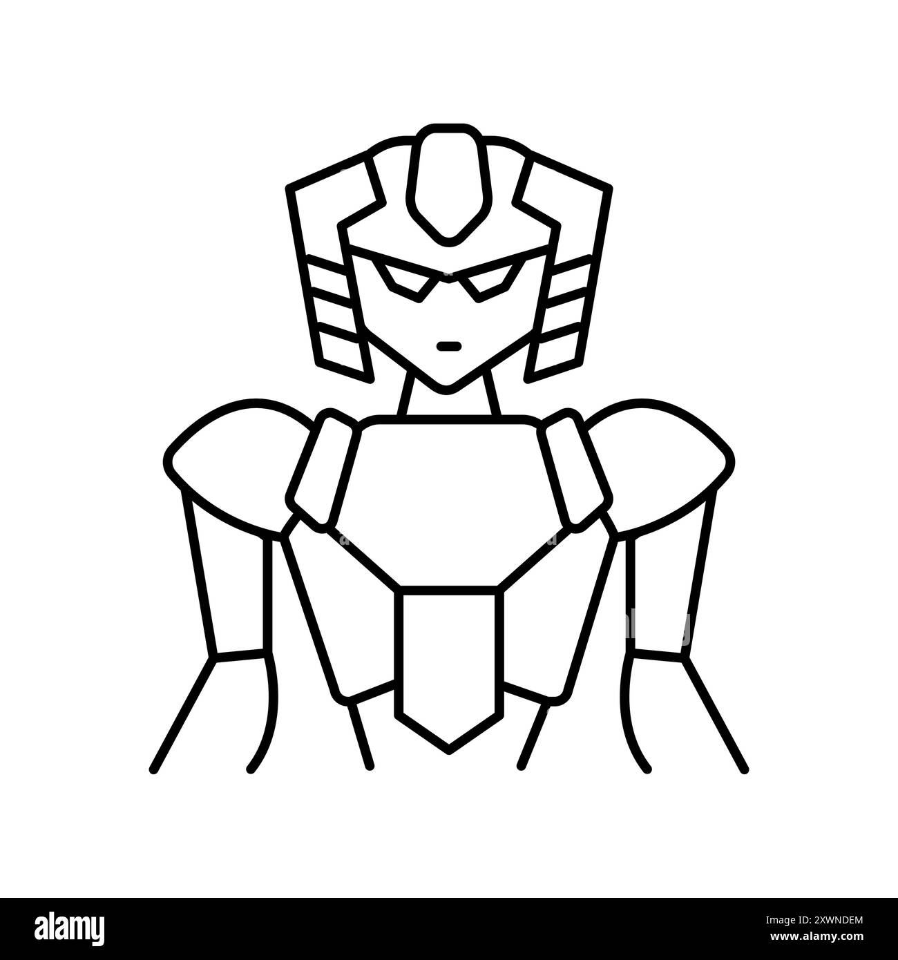 Japanese mecha anime Black and White Stock Photos & Images - Alamy