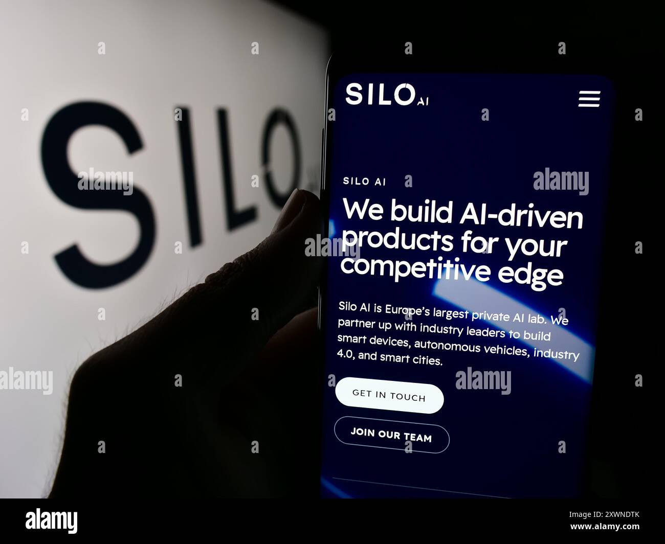 Silo ai logo hi-res stock photography and images - Alamy
