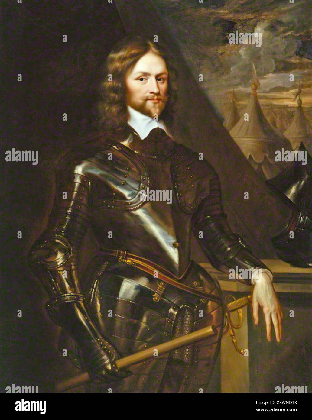 HENRY IRETON (1611-1651) English general in the Parliamentary Army ...