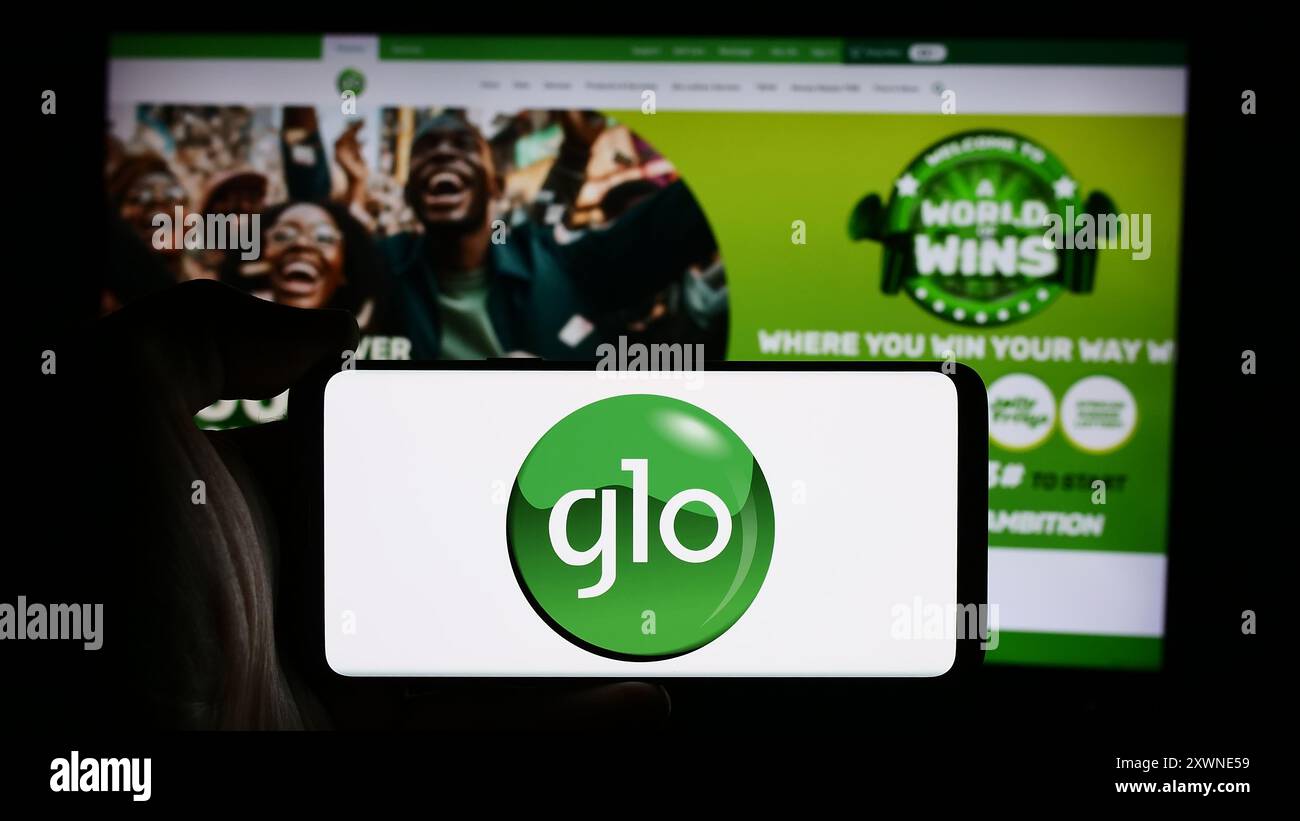 Glo logo hi-res stock photography and images - Alamy