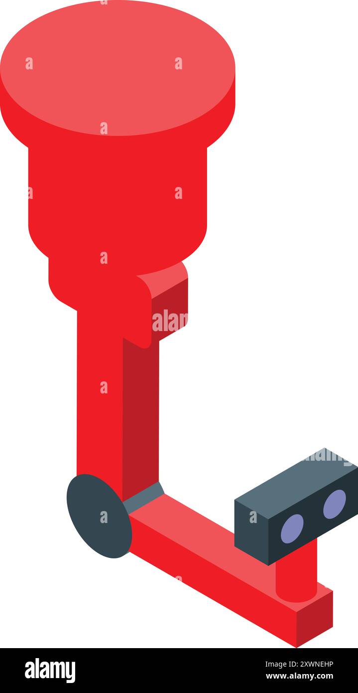 Parking gate system controlling the entry and exit of vehicles Stock ...